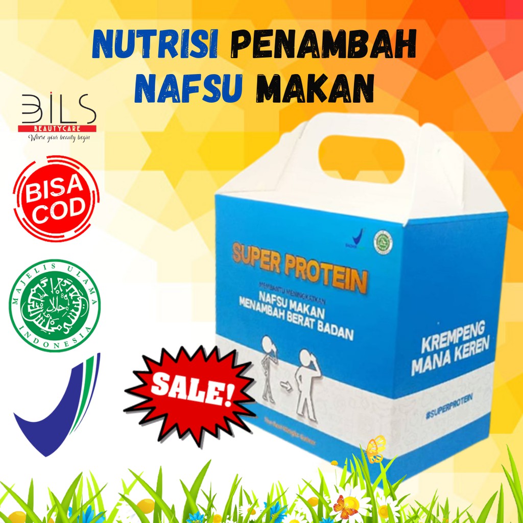 (BISA COD) SUPER PROTEIN ORIGINAL SUPLEMEN PENGGEMUK BADAN ANAK ...