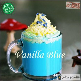Jual BUBUK MINUMAN VANILLA BLUE POWDER DRINK 1KG/Bubuk Minuman rasa ...