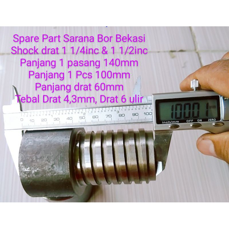 Jual Shock drat 1 1/4" & 1 1/2" (Sambungan Pipa Pengeboran) Indonesia ...