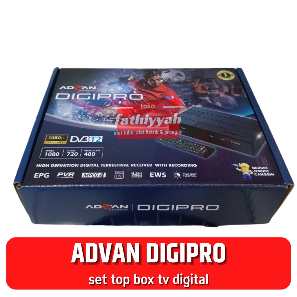 Jual ADVAN digipro set top box digital tv digital STB termurah penerima ...