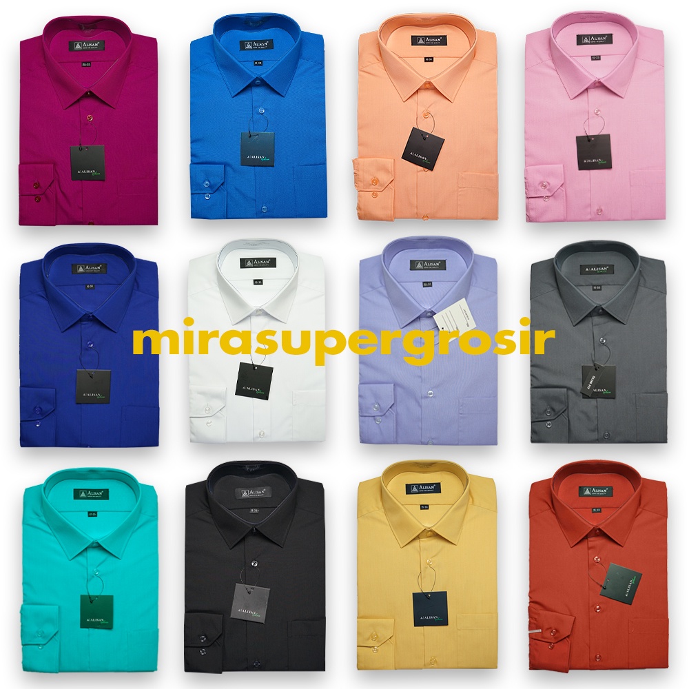 Jual ALISAN KEMEJA KANTOR FORMAL POLOS PRIA LENGAN PANJANG REGULER ... Jual ALISAN KEMEJA KANTOR FORMAL POLOS PRIA LENGAN PANJANG REGULER ...