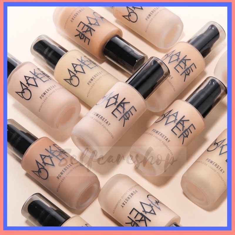 Jual Make Over Powerstay Weightless Liquid Foundation | Shopee Indonesia