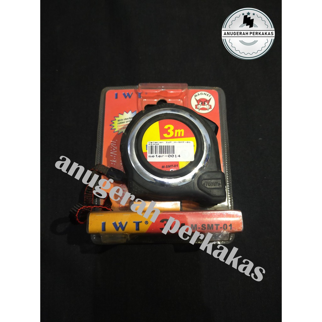 Jual Meteran 3m x 19mm M-SMT-01 IWT | Shopee Indonesia