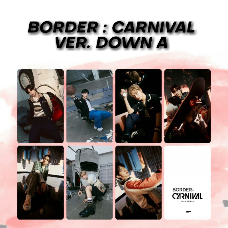 Jual Photocard Unofficial Enhypen Border Carnival DOWN Version ...