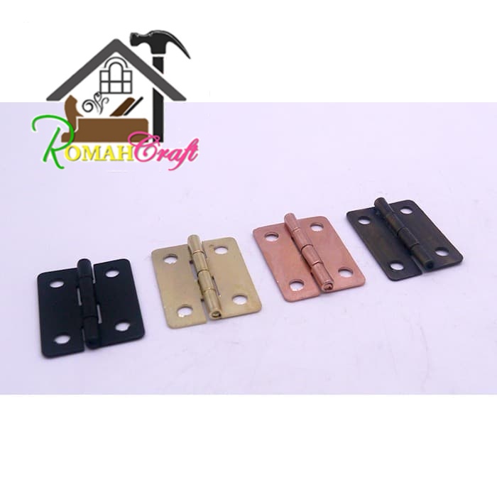 Jual Engsel Mini 16x25mm PT.E1625 Engsel box murah warna antik Engsel ...