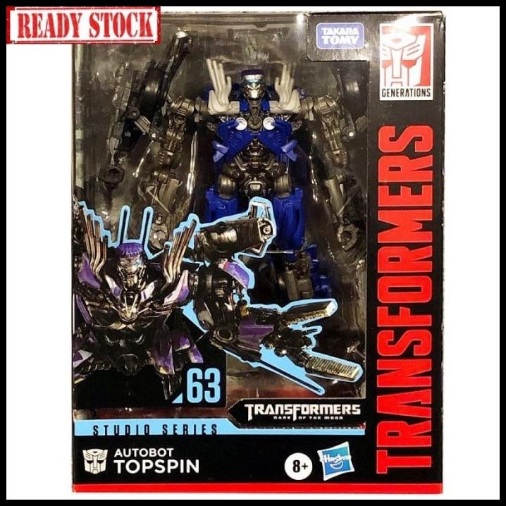 Jual Hasbro Transformers Dotm Autobot Topspin Ss63 Deluxe - Studio ...