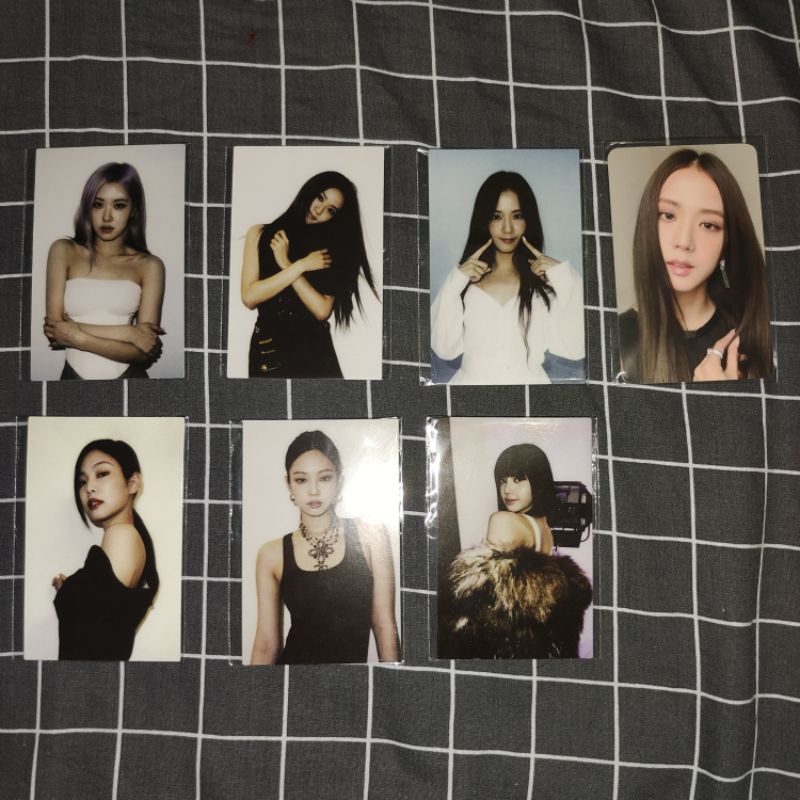 Jual Photocard BLACKPINK The Album Rose Jisoo Jennie Lisa (+POB Ktown4u) Indonesia|Shopee Indonesia