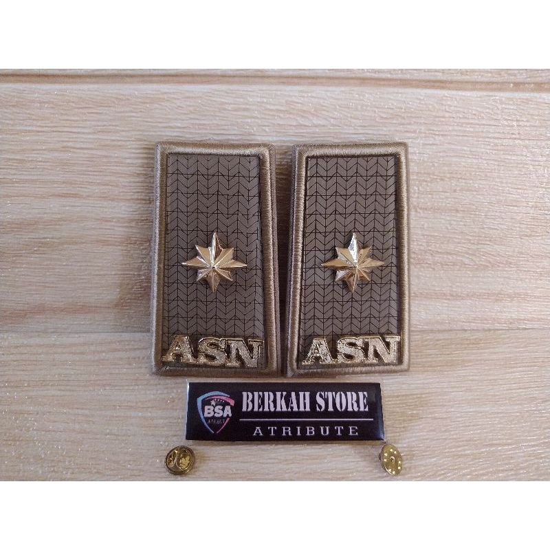Jual (COD) PANGKAT ASN SUMSEL GOLONGAN 4C LIST KHAKI - EXCLUSIVE ...