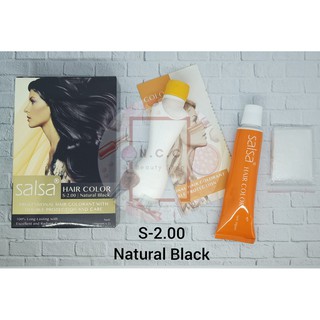 Jual * NCC * SALSA Hair Color Semir Pewarna Rambut Bleaching Black ...