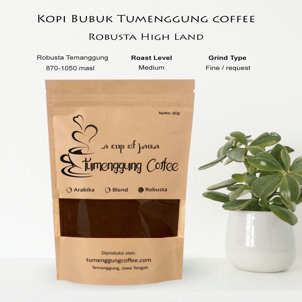 Jual Kopi Bubuk Robusta High Land Spesial ( Robusta dataran tinggi ...
