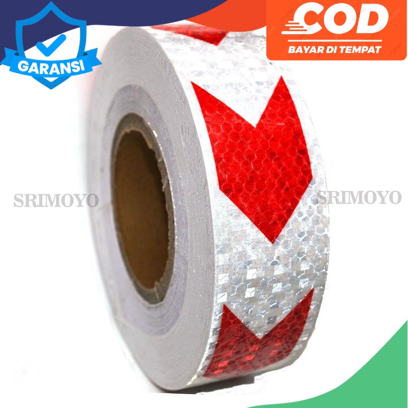 Jual Stiker Peringatan Nyala Kena Lampu - Reflective Sticker Marker ...