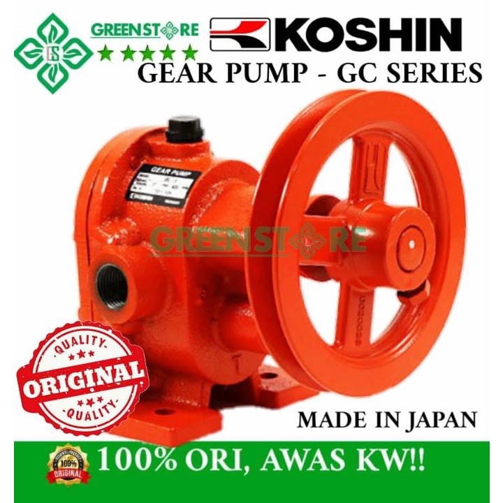 Jual KOSHIN PUMP GC-25 GEAR PUMP MADE IN JAPAN ORIGINAL | Shopee Indonesia
