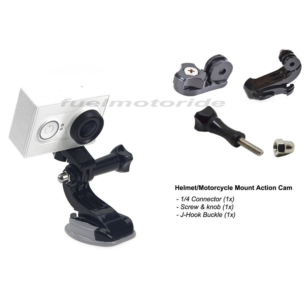 Jual Mounting 1/4 Connector J Hook Action Cam Gopro Xiaomi Yi SJcam ...