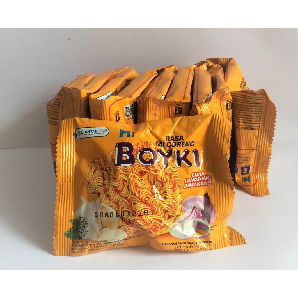 Jual Mie Boyki - Snack Mie Jadul 90 an Murah | Shopee Indonesia