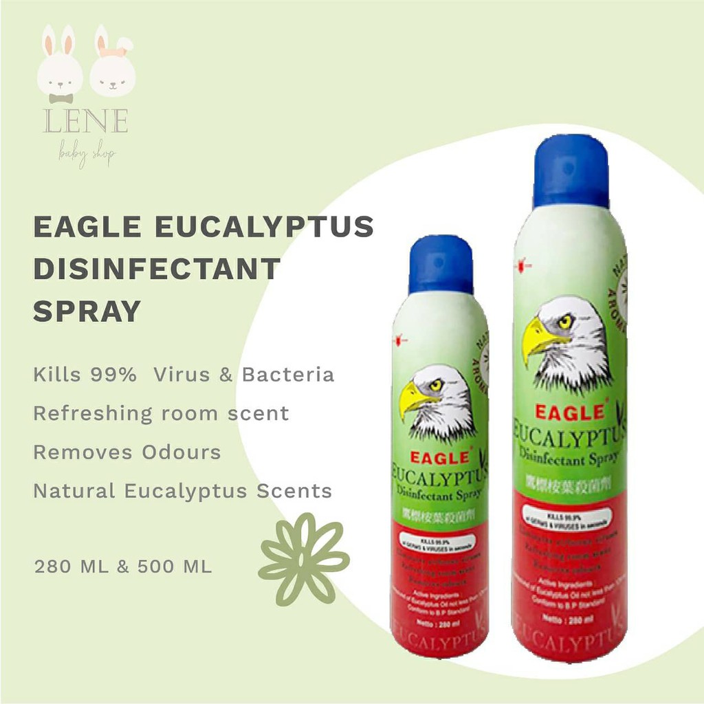Jual EAGLE Eucalyptus Disinfectant Spray 500ml | Shopee Indonesia