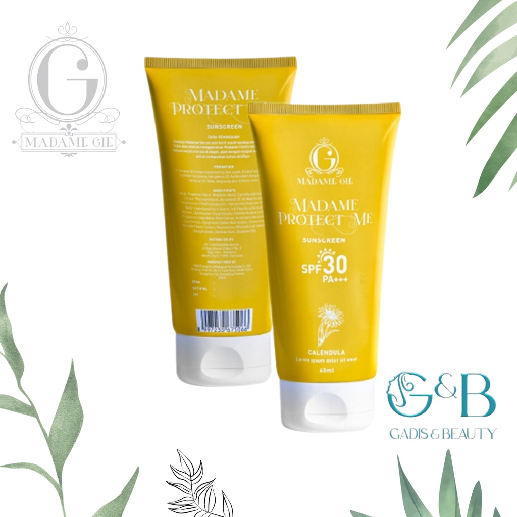 Jual Madame Gie Madame Protect Me Sunscreen SPF 30 PA+ (Tabir Surya ...