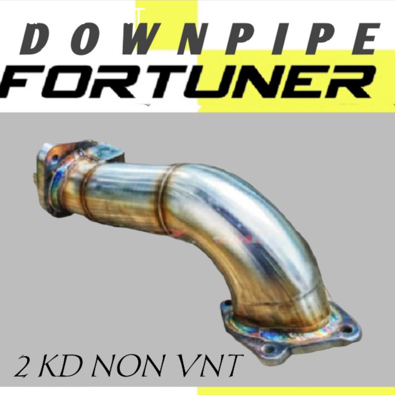 Jual DOWNPIPE FORTUNER 2KD NON VNT STAINLES | Shopee Indonesia