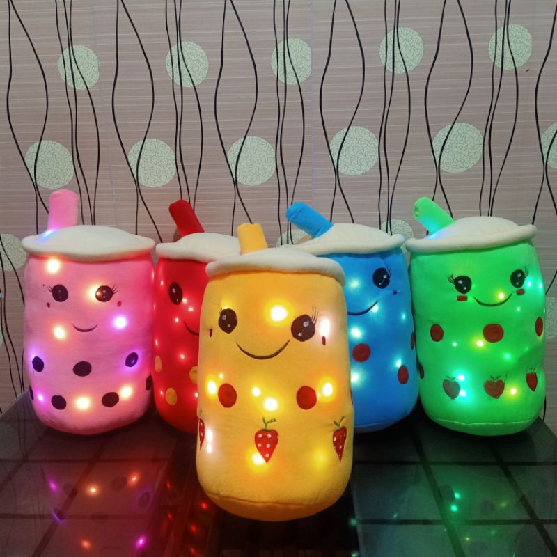 Jual Bantal Boba LED XL 50cm Boba Jumbo Boba viral Boba mainan | Shopee ...