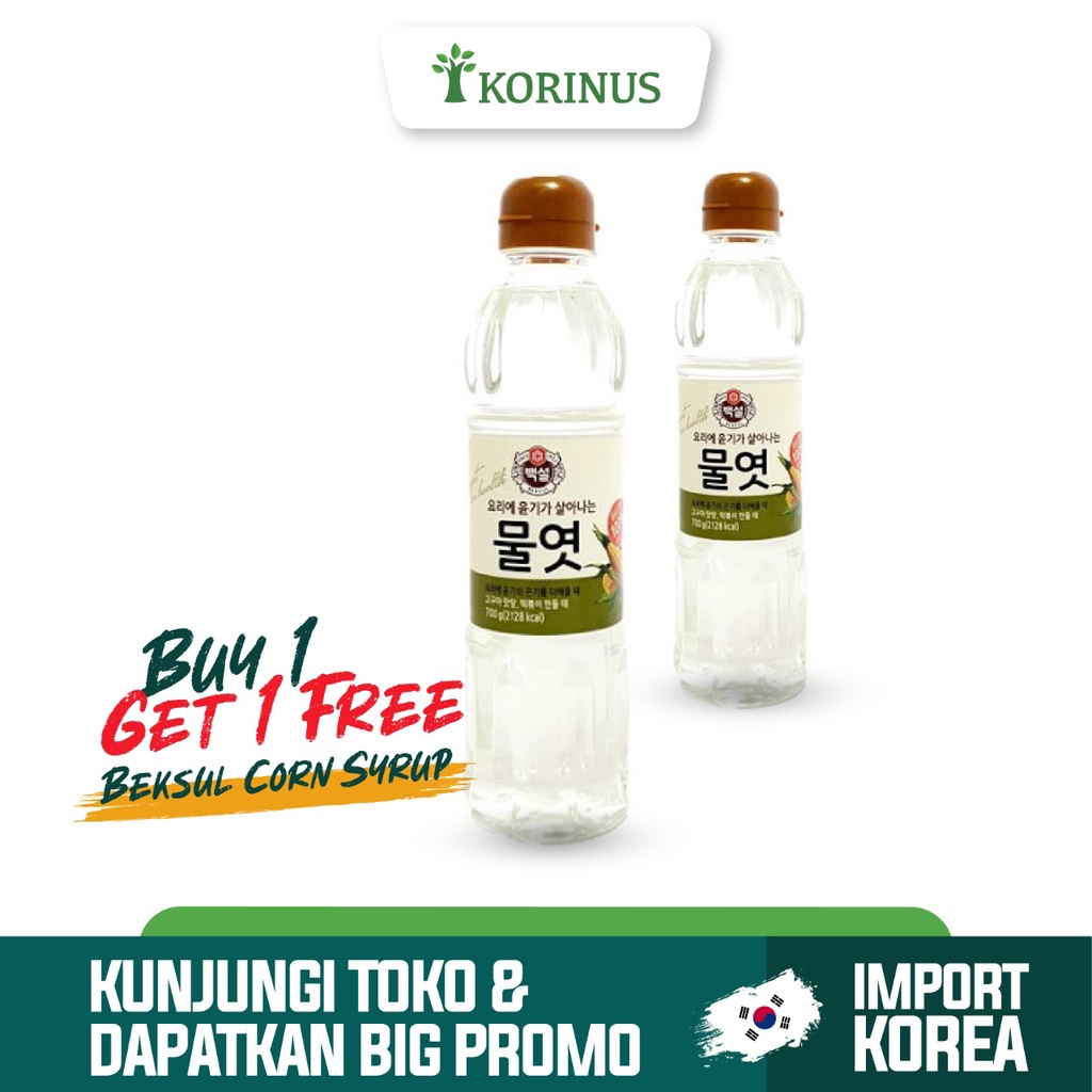 Jual BUY 1 GET 1 FREE CJ Beksul Corn Syrup (MulYot) 700gr / Sirup ...