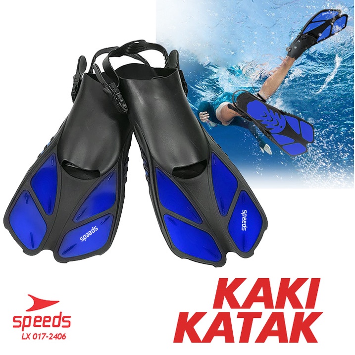 Jual SPEEDS Kaki Katak Sepatu Katak Kodok Fins Fin Renang Selam Diving Swimming Snorkeling 017 ...