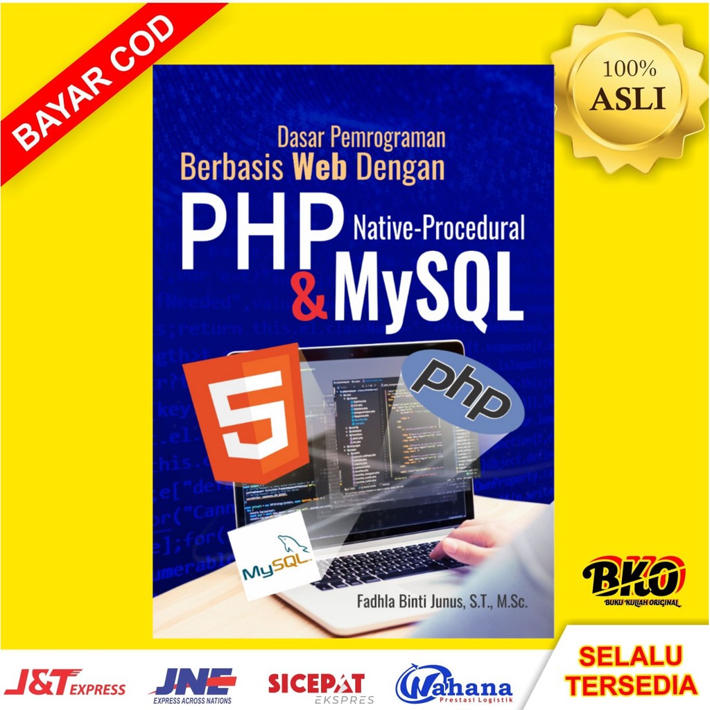 Jual Buku Dasar Pemrograman Berbasis Web Dengan PHP Native-Procedural ...