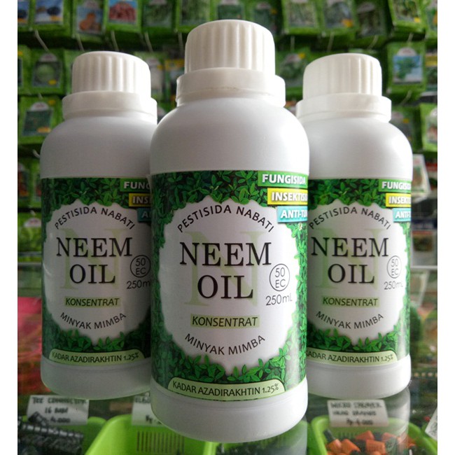 Jual Minyak Mimba (Neem Oil) – Pestisida Nabati Organik – 250ml ...