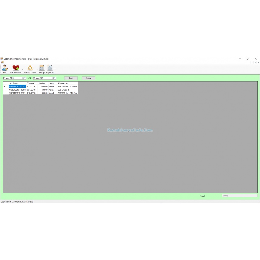 Jual Source Code Sistem Informasi Komite VB | Shopee Indonesia