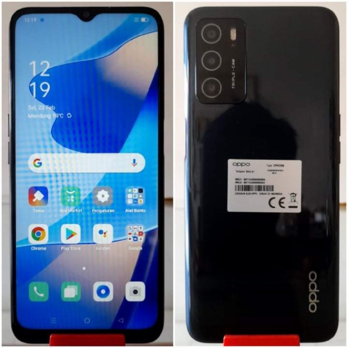 Jual OPPO A16 RAM 332 FULLSET SUPER MULUS BARU BUKA KOTAK | Shopee ...