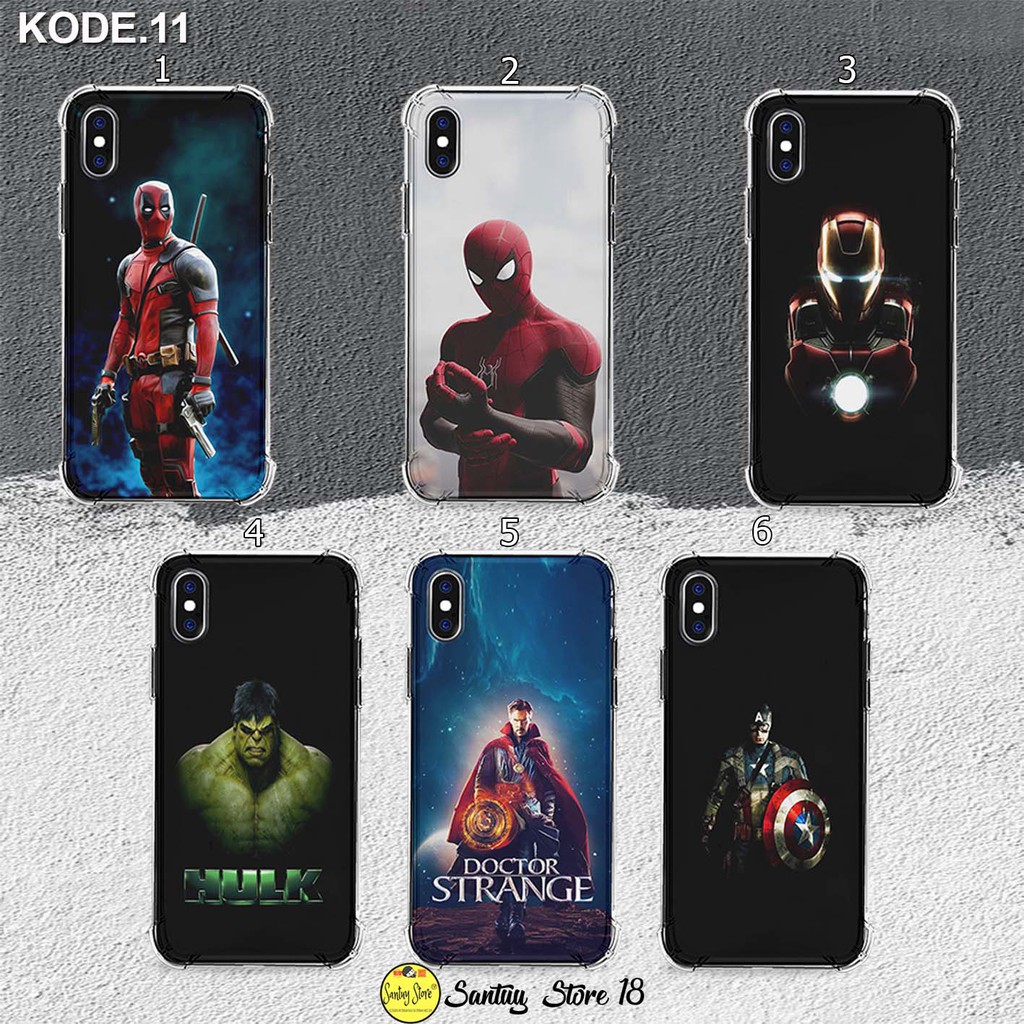 Jual Custom Case Anti Crack Fuze 2D Marvel Untuk All Type Kode 11 Bisa ...