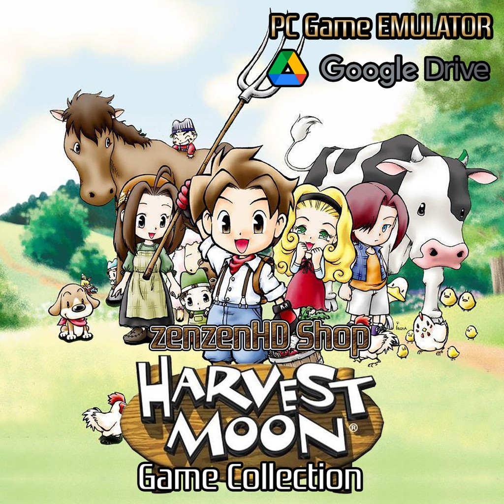 Jual PC Game Emulator Harvest Moon Collection | HarvestMoon Series (Autorun Installer) Indonesia ...