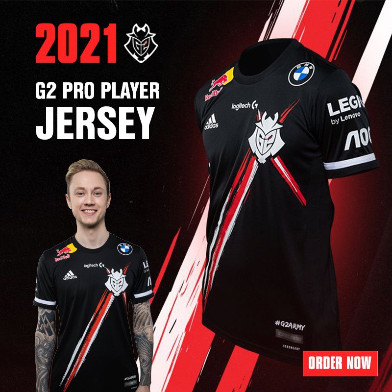 Jual Jersey G2 Esports Gaming Pro Kit Black | Shopee Indonesia