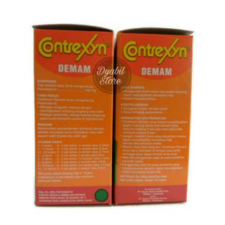 Jual Contrexyn Demam | Paracetamol | Penurun Panas | paracetamol syrup ...