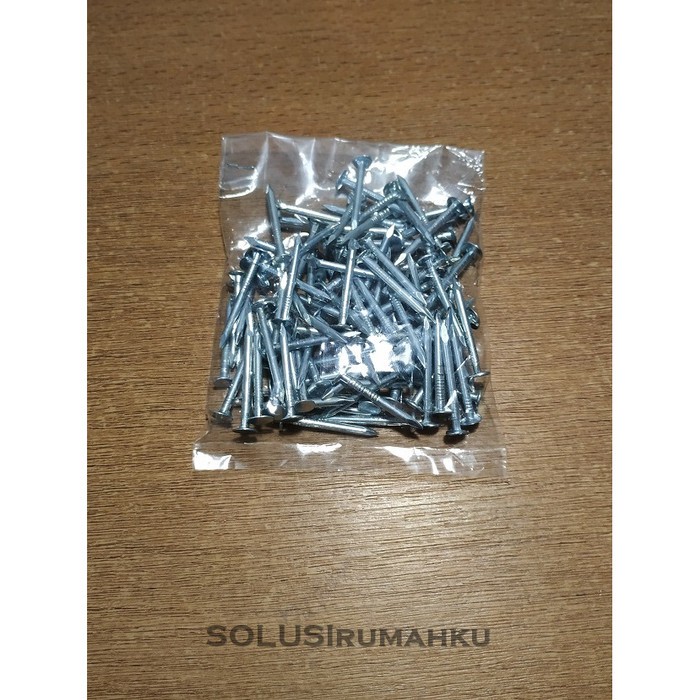 Jual Kemasan Mini Paku GRC Board Nail Putih Kepala Kecil Panjang 1" 2-5 ...