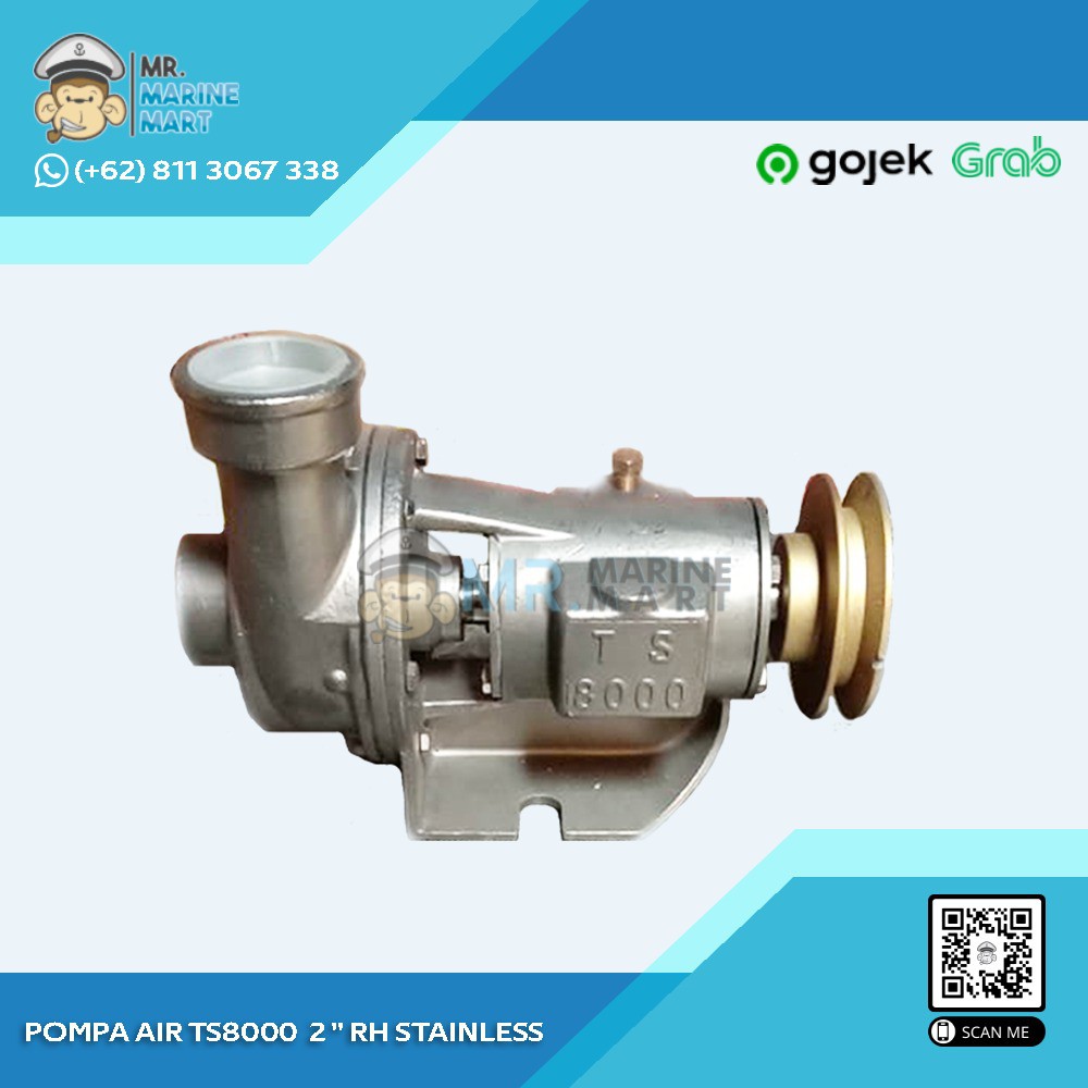 Jual POMPA PC8000 WATER PUMP PC8000 2 INCH RH POMPA KEONG STAINLESS ...