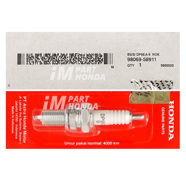 Jual 98069-58911 Busi NGK DP8EA-9 CB CG GL Pro Max Megapro Lama Primus ...