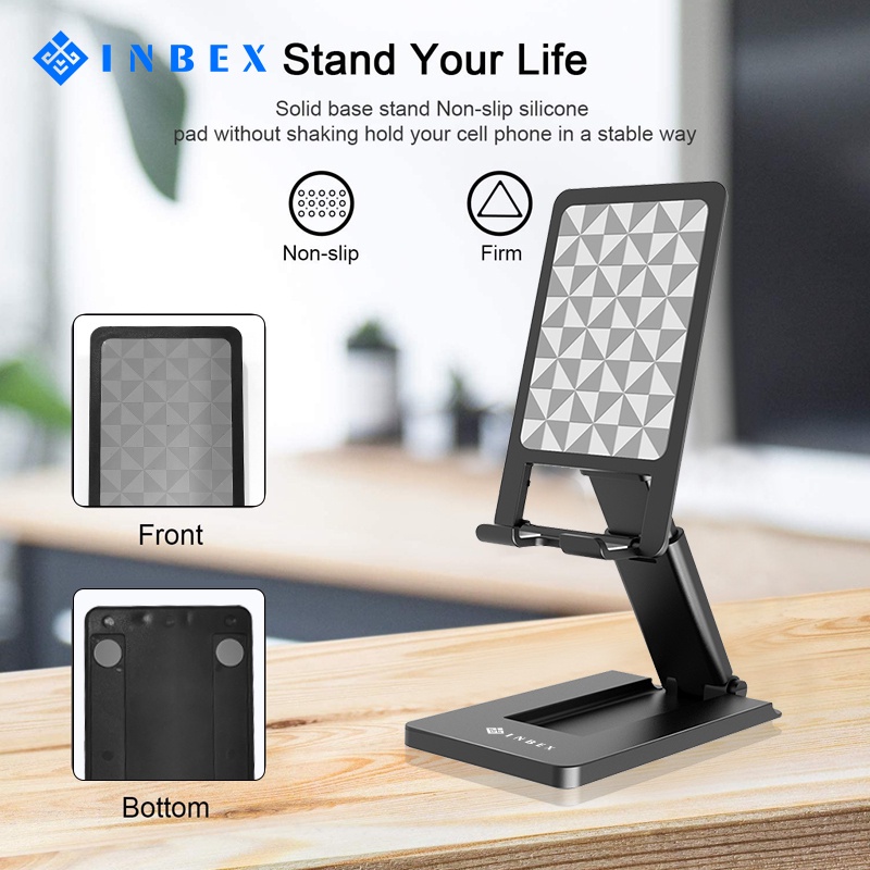 Jual INBEX Foldable Phone Holder/Liftable Portable Phone Stander ...