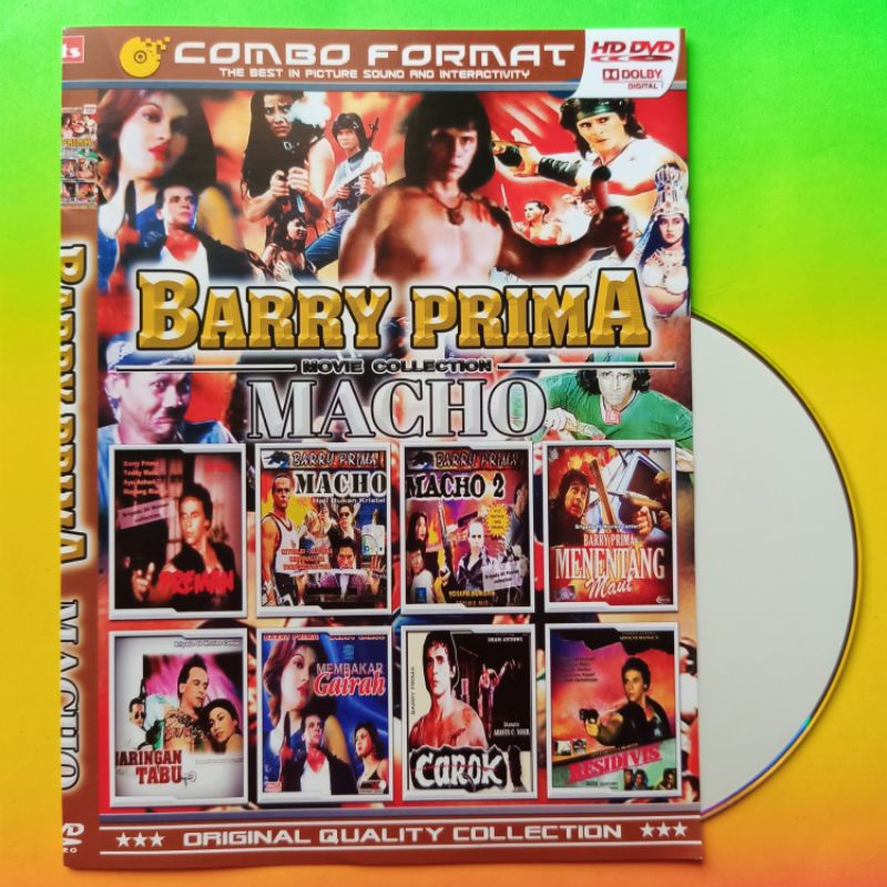 Jual Kaset Film Laga Indonesia Jadul/Lawas BARRY PRIMA Koleksi Macho ...