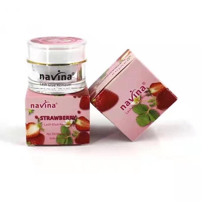 Jual Navina Stawberry Sweet Smell Cream Remover For Eyelash Extansion ...