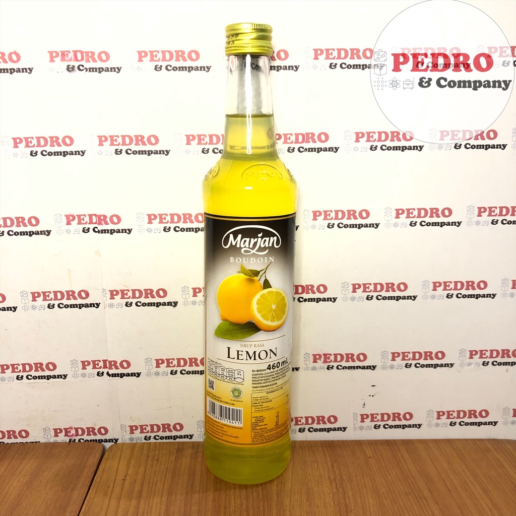Jual Marjan sirup syrup rasa lemon 460 ml Indonesia|Shopee Indonesia