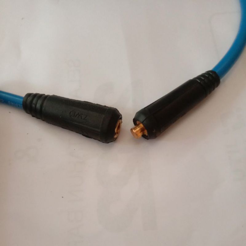 Jual Sambungan Kabel Las Sambungan Konektor Las set Male Dan Female ...