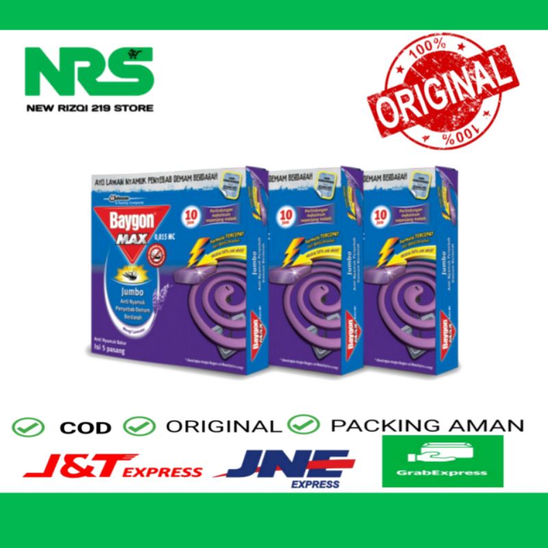 Jual Baygon MAX JUMBO 10Hari - Baygon Bakar Lavender 150g Nyamuk Mati 5 ...
