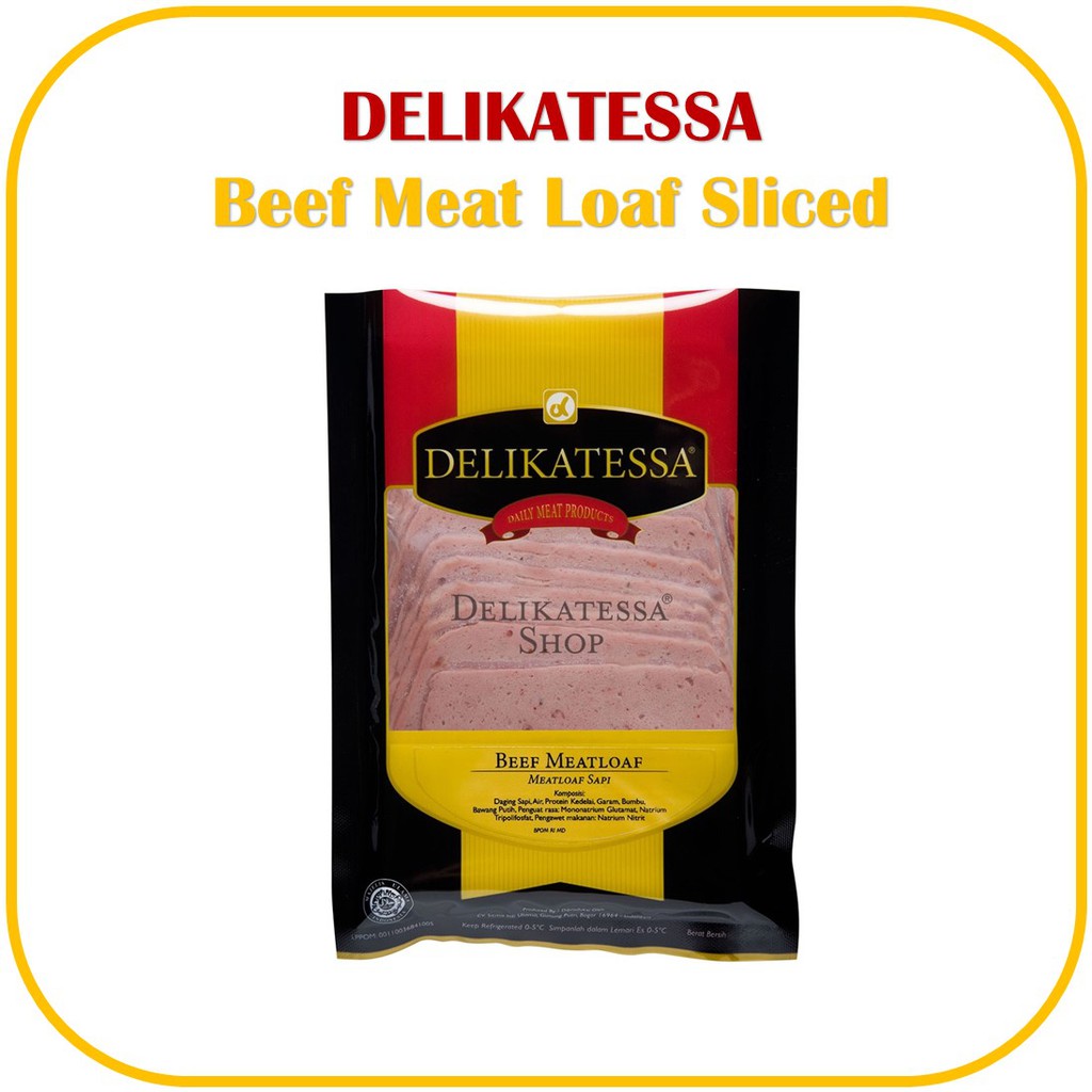 Jual Beef Meat Loaf Sliced Ham Maling Sapi Halal | Shopee Indonesia