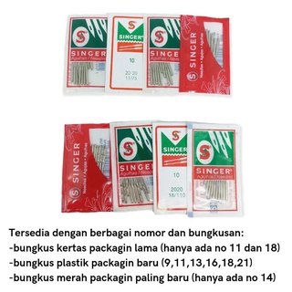 Jual ORIGINAL JARUM SINGER MESIN JAHIT SINGER RUMAH TANGGA KLASIK ...