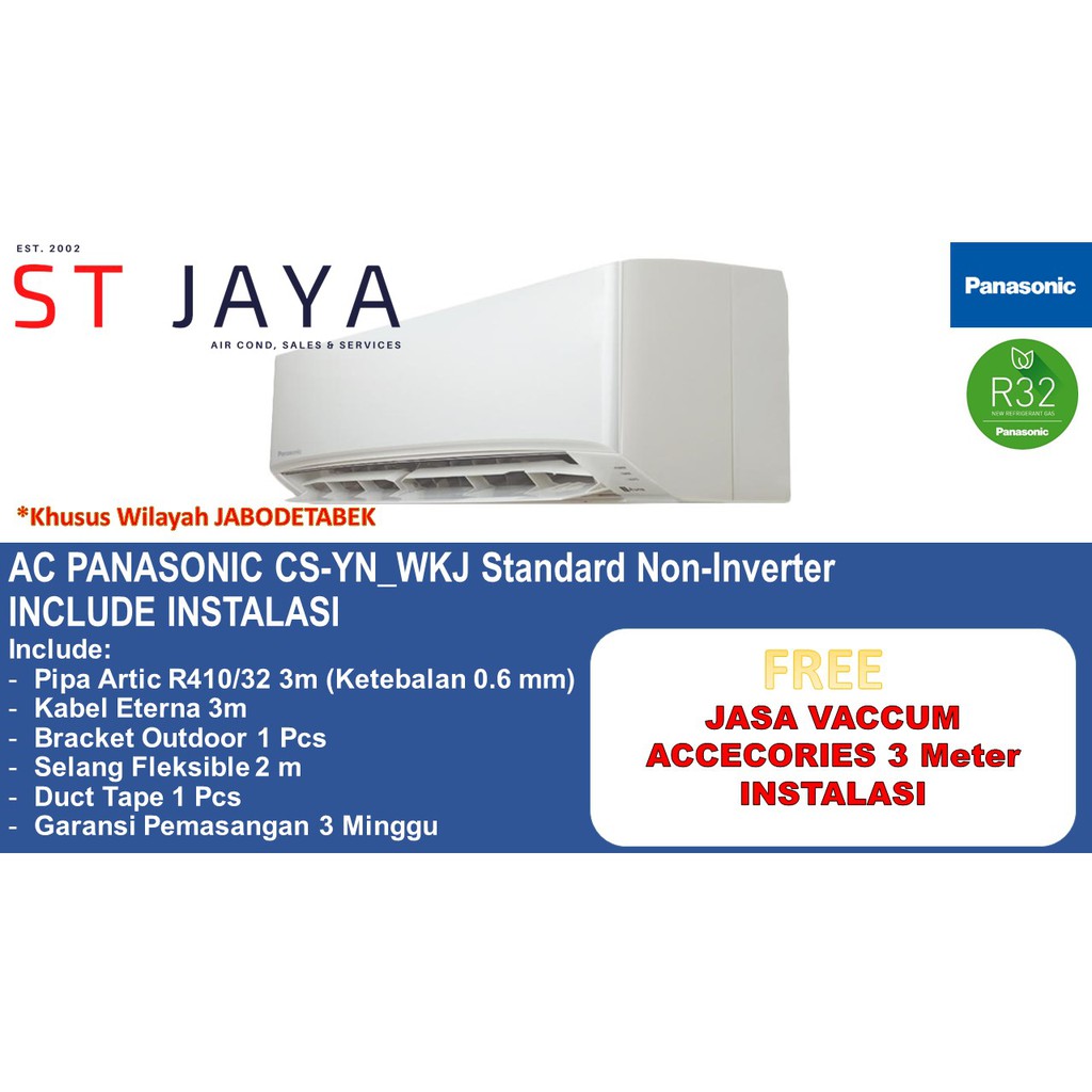 Jual Panasonic AC 2 PK Terlengkap & Harga Terbaru September 2022 | Shopee Indonesia