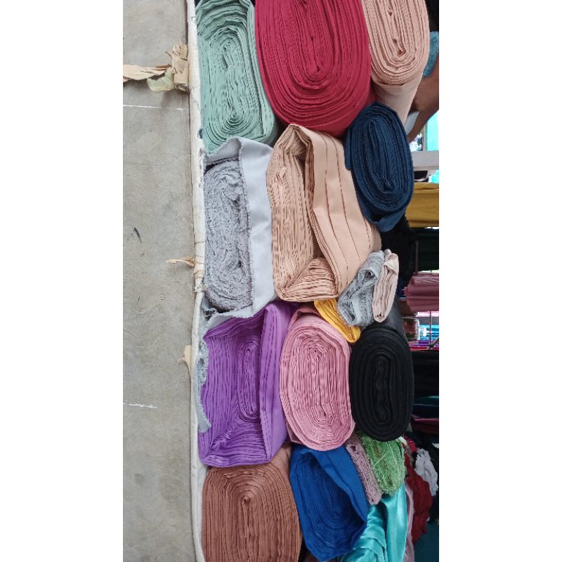Jual Kain velvet/kain satin velvet/kain polos/kain satin polos/kain ...