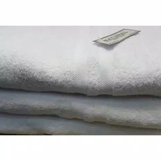 Jual Ss Handuk Mandi Warna Polos Putih NATURAL Handuk Hotel POLOS 70 ...