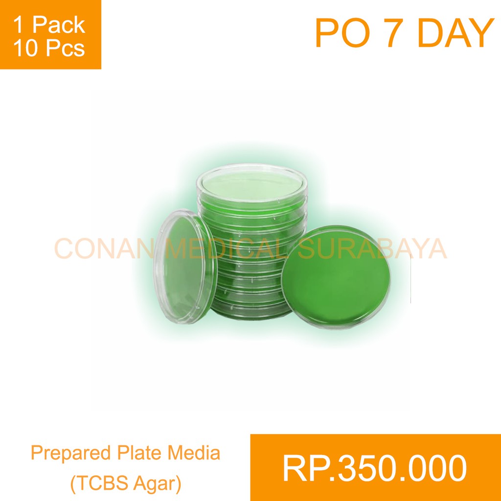 Jual Prepared Plate Media (TCBS Agar) Indonesia|Shopee Indonesia