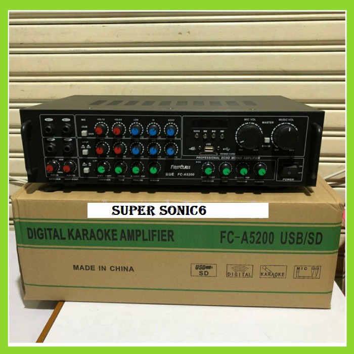 Jual Amplifier Firstclass FC A5200 Ampli Power Mixer Bluetooth Usb ...