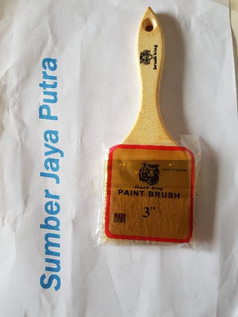 Kuas 3 in kuas cat kuas cat tembok n besi paint brush | Shopee Indonesia
