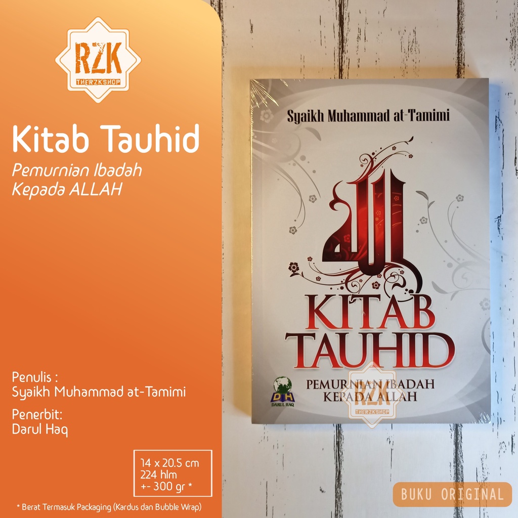 Jual Buku Kitab Tauhid - Pemurnian Ibadah Kepada Allah | Shopee Indonesia